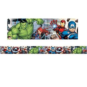 eureka classroom deco trim extra wide die cut marvel