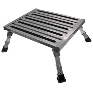 quick products qp-fasal adjustable aluminum platform step