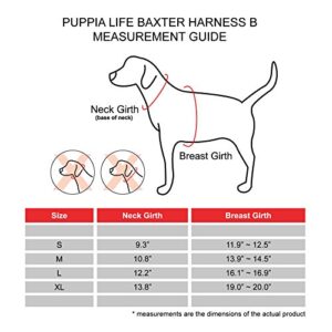 Puppia Life - Baxter Vest Harness B, Puppia Baxter Harness B, SMALL, OLIVE