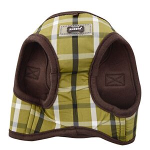 Puppia Life - Baxter Vest Harness B, Puppia Baxter Harness B, SMALL, OLIVE