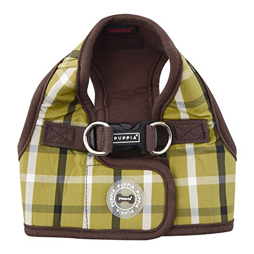 Puppia Life - Baxter Vest Harness B, Puppia Baxter Harness B, SMALL, OLIVE