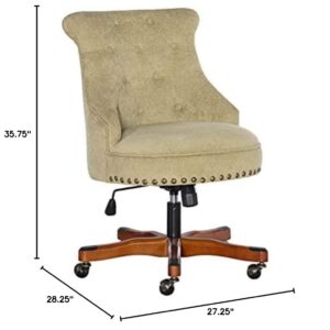 Linon Office Chair, Brown