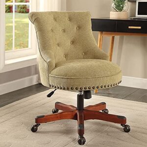 Linon Office Chair, Brown