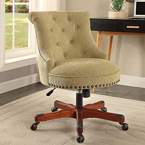 Linon Office Chair, Brown