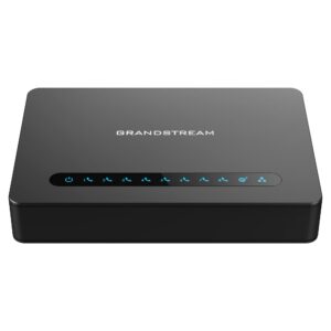 grandstream powerful 8-port fxs gateway with gigabit nat router (ht818)