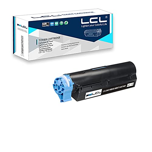 LCL Compatible Toner Cartridge Replacement for OKI B431 MB461 MB471 44574901 10000 Pages B431D B431DN MB491 MB471W (1-Pack Black) Not Compatible for B411 B411D B411DN