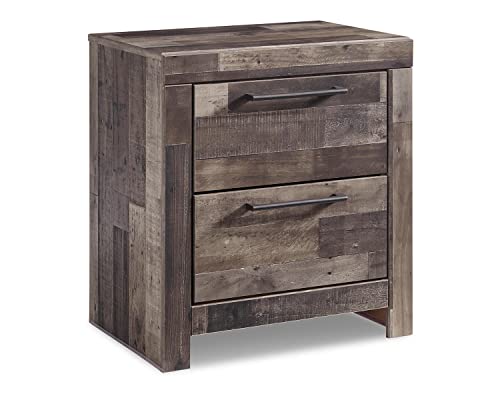 Signature Design by Ashley Derekson Nightstand, Multi Gray