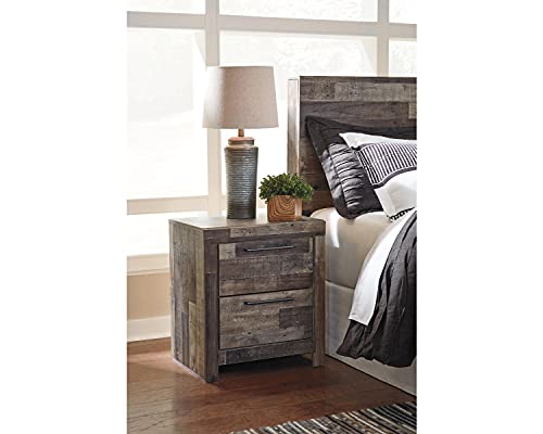 Signature Design by Ashley Derekson Nightstand, Multi Gray