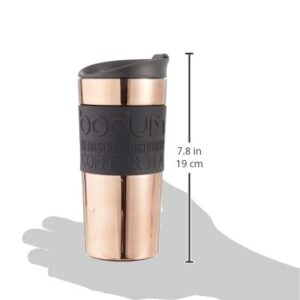 Bodum Travel Mug, 12 oz, Gold