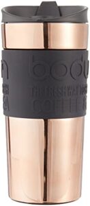 bodum travel mug, 12 oz, gold