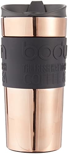 Bodum Travel Mug, 12 oz, Gold