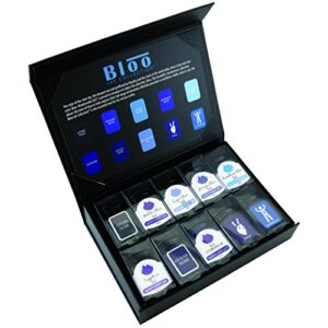 monteverde bloo ink collection gift set fountain pen refill, (mv12377)