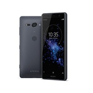 sony xperia xz2 compact unlocked smartphone - 5" screen - 64gb - black (us warranty)