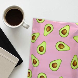 Pack It Chic - 10X13 (100 Pack) California Avocados Poly Mailer Envelope Plastic Custom Mailing & Shipping Bags - Self Seal