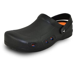 vangelo professional slip resistant clog men work shoe chef shoe nurse shoe ritz black men size 14 -order one size up