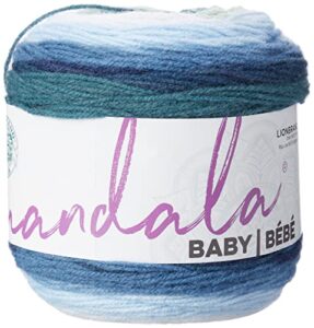 (1 skein) lion brand yarn mandala baby yarn, echo caves