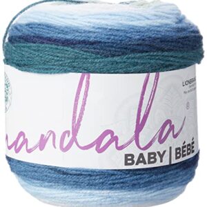 (1 Skein) Lion Brand Yarn Mandala Baby Yarn, Echo Caves