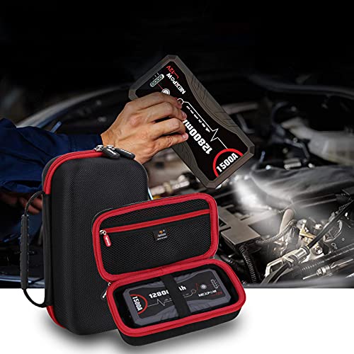 Aproca Hard Storage Travel Case, for NEXPOW Q10S Car Jump Starter 1500A Peak 12800mAh Battery Starter