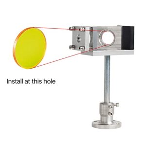 Cloudray Laser Beam Combiner Lens Diameter 25mm for CO2 Laser Engraving Cutting Machine to Adjust Light Path and Make Laser Visible