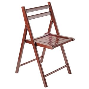 Ergode Robin 4-Pc Folding Chair Set Walnut