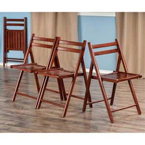 Ergode Robin 4-Pc Folding Chair Set Walnut