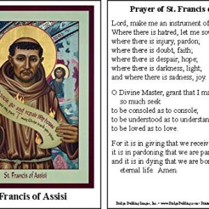 St. Francis of Assisi Peace Prayer Cards - Set of 100