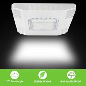 LED Surface Mount Canopy Light - Direct Mount Parking Garage Gas Station Light (150w 5700K-1 Pack)