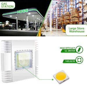 LED Surface Mount Canopy Light - Direct Mount Parking Garage Gas Station Light (150w 5700K-1 Pack)