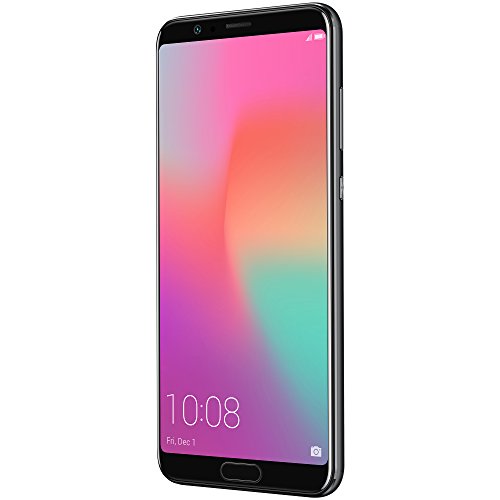 Honor View10 GSM Unlocked Smartphone, AI Processor, 5.99” FullView Display, 20MP + 16MP Dual-Lens AI Camera, Dual SIM 4G, Fast Charging, 6/128 GB, Black (US Warranty)