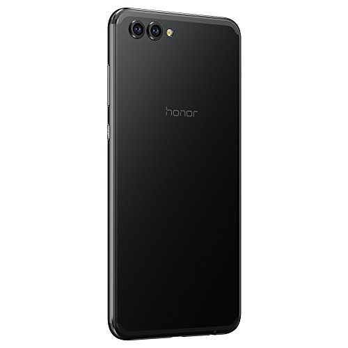 Honor View10 GSM Unlocked Smartphone, AI Processor, 5.99” FullView Display, 20MP + 16MP Dual-Lens AI Camera, Dual SIM 4G, Fast Charging, 6/128 GB, Black (US Warranty)