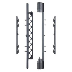 toddleroo by north states superyard wall mount kit, made in usa: compatible with superyard classic, colorplay, or indoor/outdoor 6 panel play yard. hardware kit to create extra wide barrier. (gray)