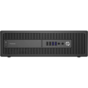 hp prodesk 600 g1 sff slim business desktop computer, intel i5-4570 up to 3.60 ghz, dvd, usb 3.0, windows 10 pro 64 bit (renewed) (8gb ram | 500gb hdd) (renewed)