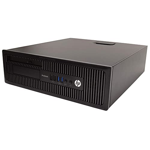 HP ProDesk 600 G1 SFF Slim Business Desktop Computer, Intel i5-4570 up to 3.60 GHz, DVD, USB 3.0, Windows 10 Pro 64 Bit (Renewed) (8GB RAM | 500GB HDD) (Renewed)