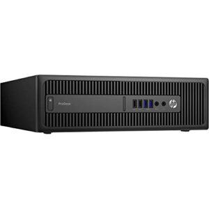 HP ProDesk 600 G1 SFF Slim Business Desktop Computer, Intel i5-4570 up to 3.60 GHz, DVD, USB 3.0, Windows 10 Pro 64 Bit (Renewed) (8GB RAM | 500GB HDD) (Renewed)