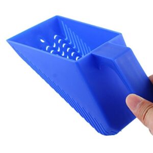 XMHF Plastic Aquarium Fish Tank Garden Sand Scraper Cleaning Pan Scoop Shovel