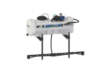 master manufacturing sao-11-015a-mm 15 gallon atv broadcast & spot sprayer-everflo 2.2 gpm, white & black