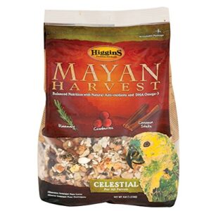 Higgins 466213 Mayan Harvest Celestial For All Parrots - 6 Pound