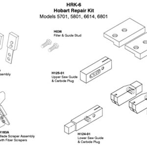 Saw Repair KIT -5701, 5801 - Hobart SAWS