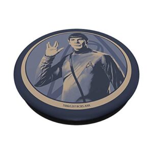 Star Trek Spock Live Long PopSockets Stand for Smartphones and Tablets PopSockets PopGrip: Swappable Grip for Phones & Tablets