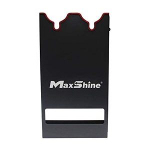 maxshine car polisher holder (double station) – wall mounted holder, durable & convenient, ideal solution for holding your car polishers, anticorrosion, make your space neat and organized