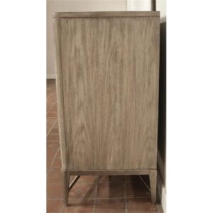 Riverside Furniture Sophie Wood Three Door Buffet in Natural