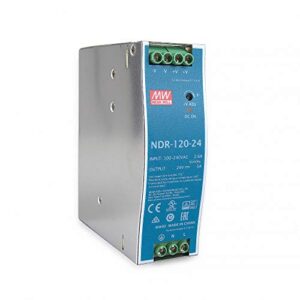 meanwell ndr-120-24 120w 24v 5a alimentation din rail din-rail