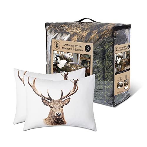 Safdie 60417.3DQ.02 Full/Queen Deer in Snowy Forest Comforter Set