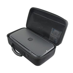 adada hard case for hp officejet 250 all-in-one portable printer (cz992a)