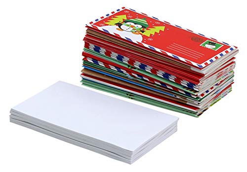 Iconikal Christmas Gift Card/Money Holders and Envelopes, 30-Count