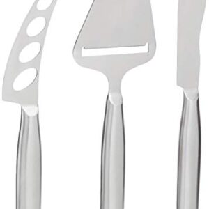 Fox Run Cheese Knife Set, 9.37 x 2.953 x 0.67 inches, Metallic,10690