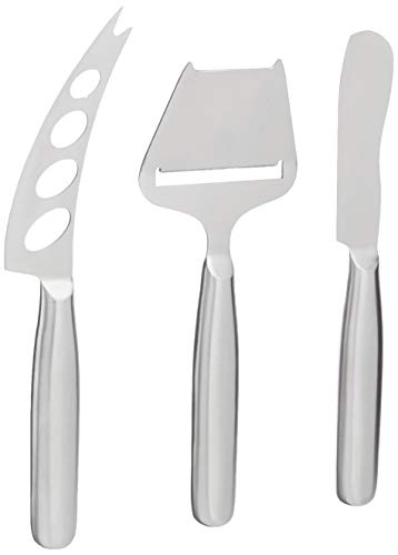 Fox Run Cheese Knife Set, 9.37 x 2.953 x 0.67 inches, Metallic,10690