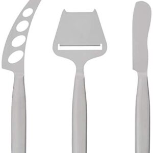 Fox Run Cheese Knife Set, 9.37 x 2.953 x 0.67 inches, Metallic,10690