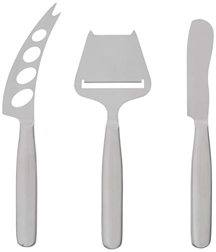 Fox Run Cheese Knife Set, 9.37 x 2.953 x 0.67 inches, Metallic,10690