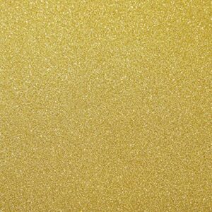 24 Sheets Gold Glitter Paper Cardstock for DIY Crafts, Card Making, Invitations, Double-Sided, 250gsm (8 x 12 In)